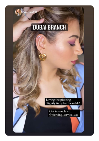 Piercing Service UAE | Ear, Belly, Nose & Body Piercing Dubai